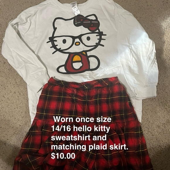 Hello Kitty | Matching Sets | Hello Kitty Red And White Matching Set ...